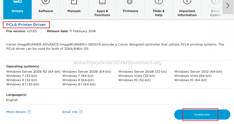 (Download) Canon imageRUNNER IR 2420 / 2420L Driver Download (All-in ...